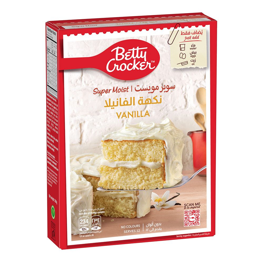 Betty crocker vanilla cake mix store