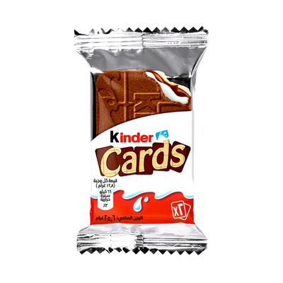 Kinder Flakes Cards Filled With Cocoa and Milk 25.6 G - Nana